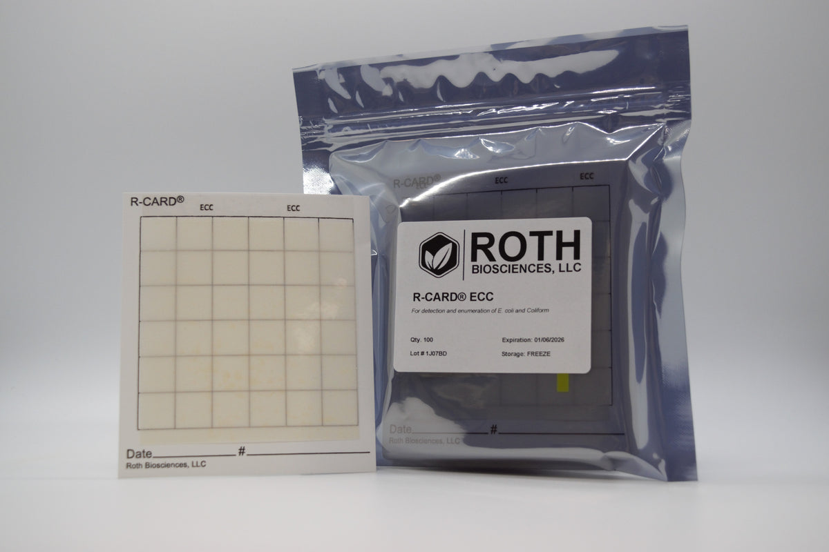 R-CARD® ECC - E. Coli and Coliform - Rapid Test Method - 100 Pack ...