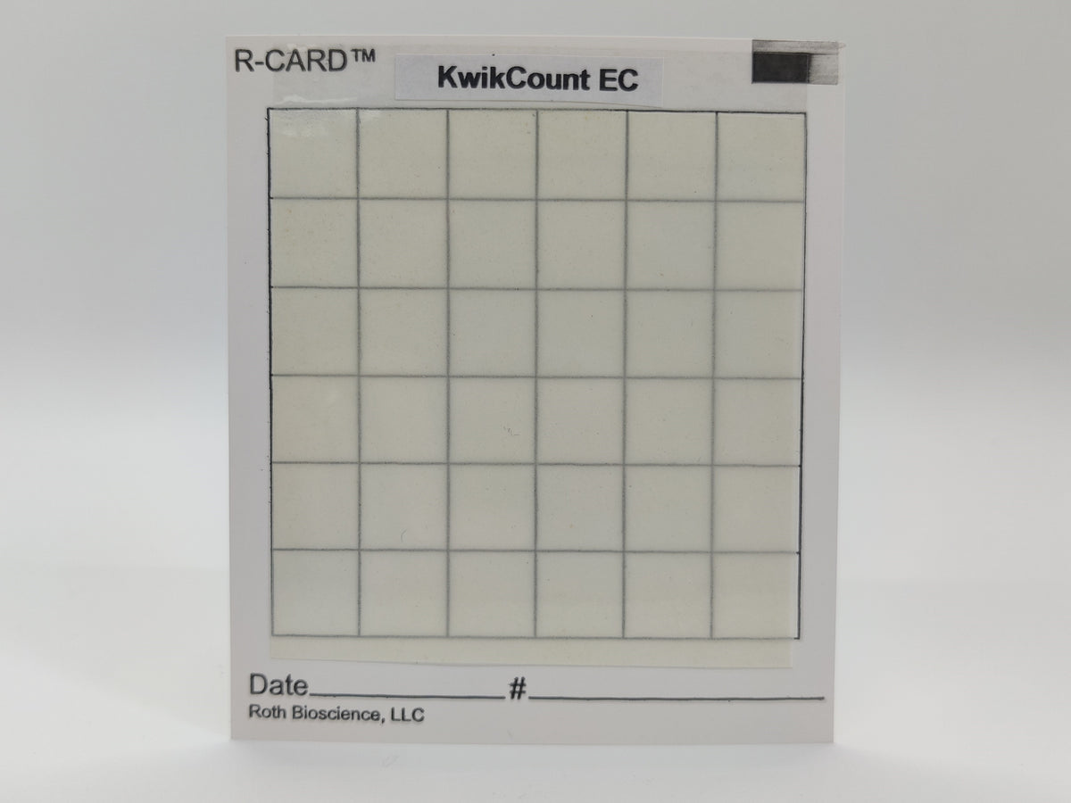 R-CARD® EC - E. Coli - Rapid Test - Accurate Count - Pack of 25 – Roth ...