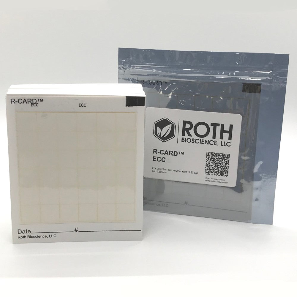 R-CARD® ECC - E. Coli and Coliform - Rapid Test Method - 100 Pack ...