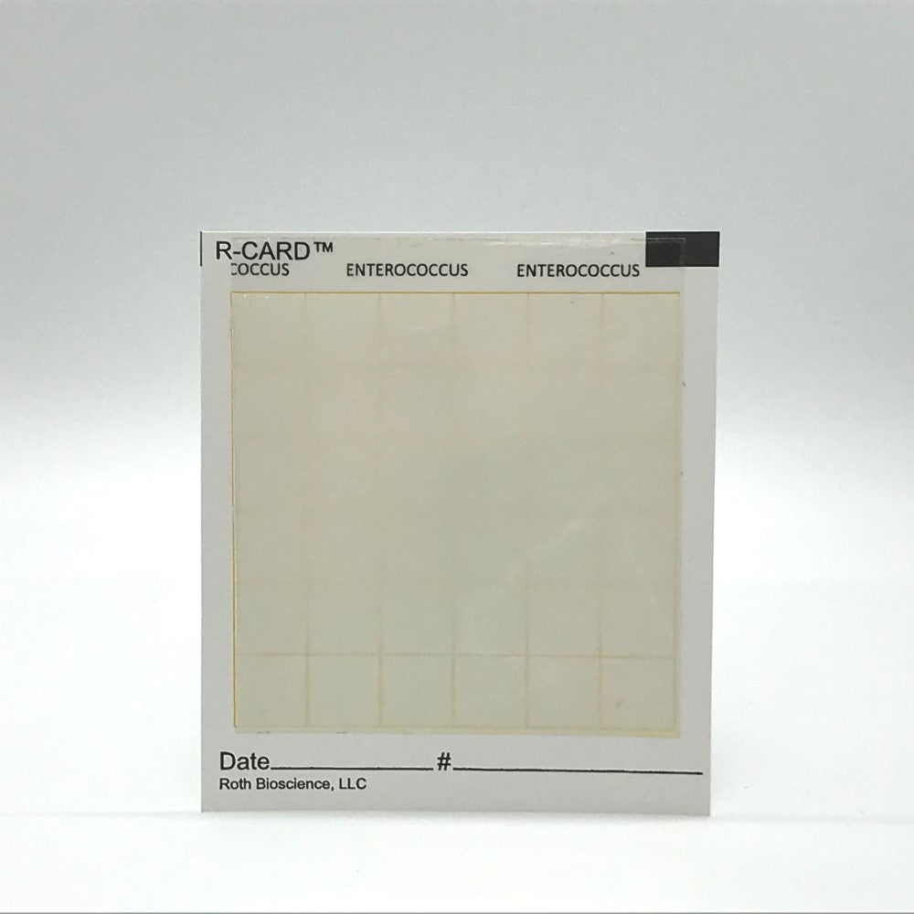 R-CARD® Enterococcus - Rapid Test - Accurate Count - Pack of 100 – Roth ...