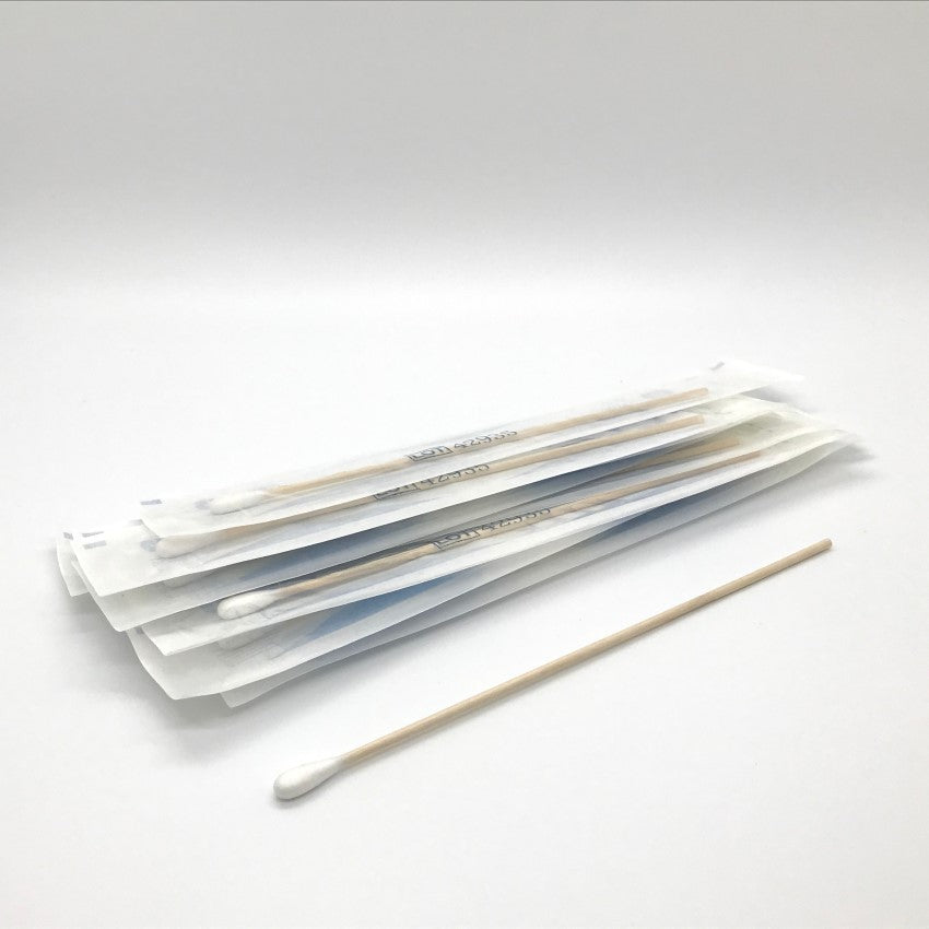 Sterile Swabs, 6" Cotton-tipped (Pack of 25) - Roth Bioscience, LLC ...